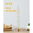E26 Tubular Light Bulb 10W Dimmable Long Led Bulbs 4000K Daylight Equal ...