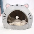 Cartoon Cat Bed Sleeping Dog Basket Tent Puppy Cave Sofa Pet Bed Small ...