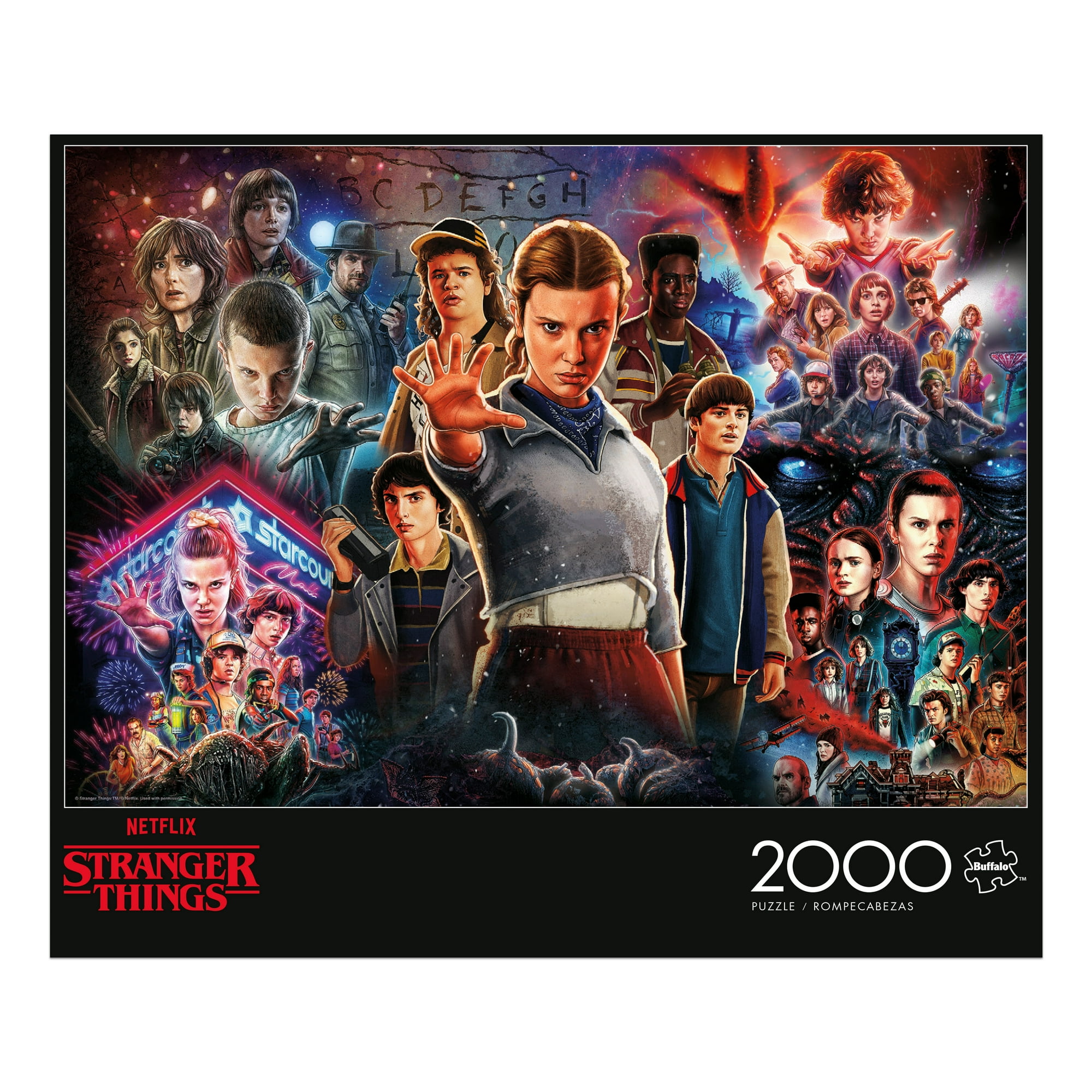 Click here for Buffalo Games Stranger Things Season Collage 2000-... prices