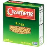 Creamette Short Cut Pasta Rings, 7-Ounce Box - Walmart.com