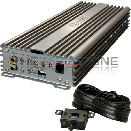 DLS CC-1000 Reference Series 1000 Watt Monoblock Class D Car Amplifier ...