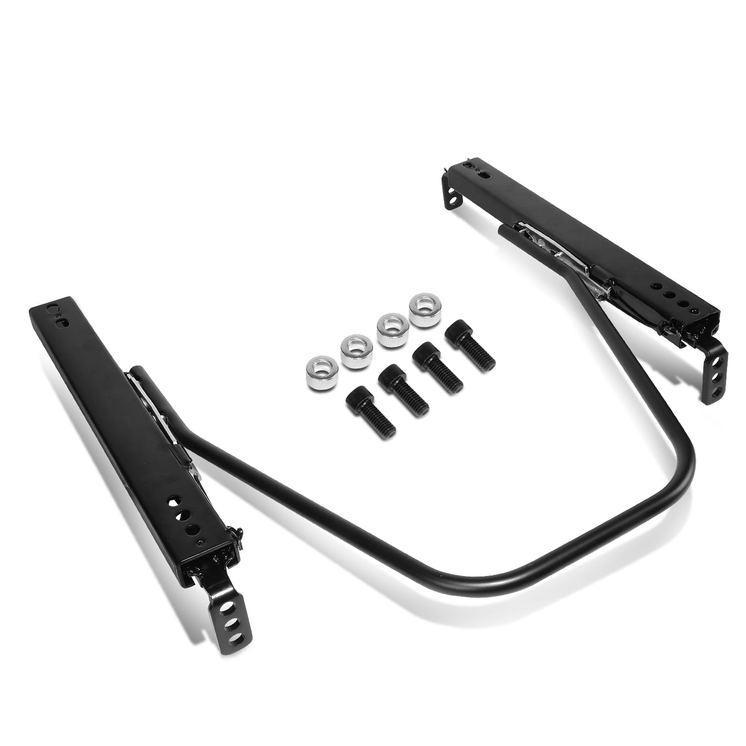 DNA Motoring Universal Dual Lock Slider, Heavy Duty Black Powdercoated ...