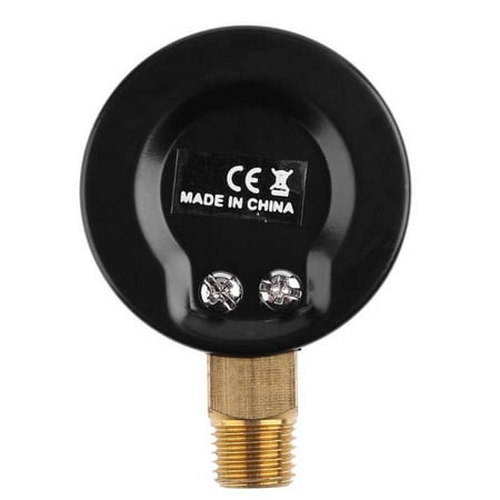 0-60 PSI Mini Pressure Gauge Dial Air Compressor Meter manometer Mini ...