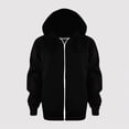CAUYDY Toddler Athletic Jacket Boys Hooded Zip-up Long Sleeve Warm ...