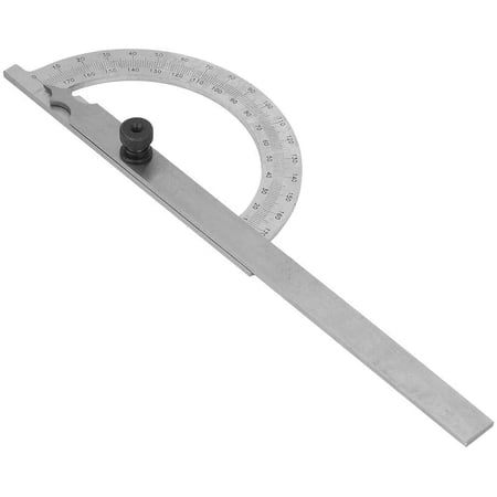 180 Degree Goniometer Carbon Steel Chrome Plated Rotary Protractor ...