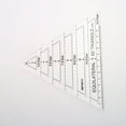 HERFIER Patchwork Ruler 60 Degree Triangle Quilting Ruler Patchwork ...