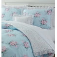 Simply Shabby Chic Bouquet Rose 3 Piece Soft Washed Microfiber