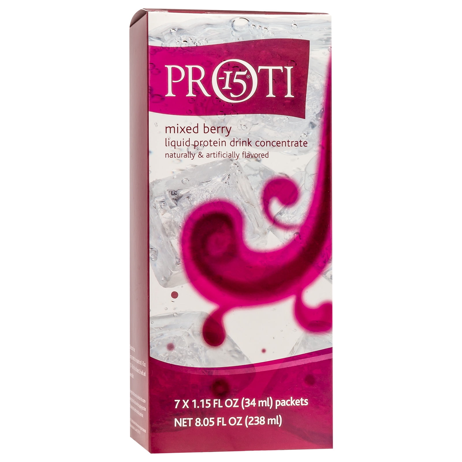 Proti-Thin - High Protein Liquid Concentrate - Low Calorie - Berry - 7 ...