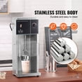 400W High Speed Ice Cream Mixing Shaker Machine 4200RPM Stepless Speed ...