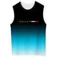 Boys Beach Tank Tops Summer Fashion Sleeveless Gradient Color Basic T ...