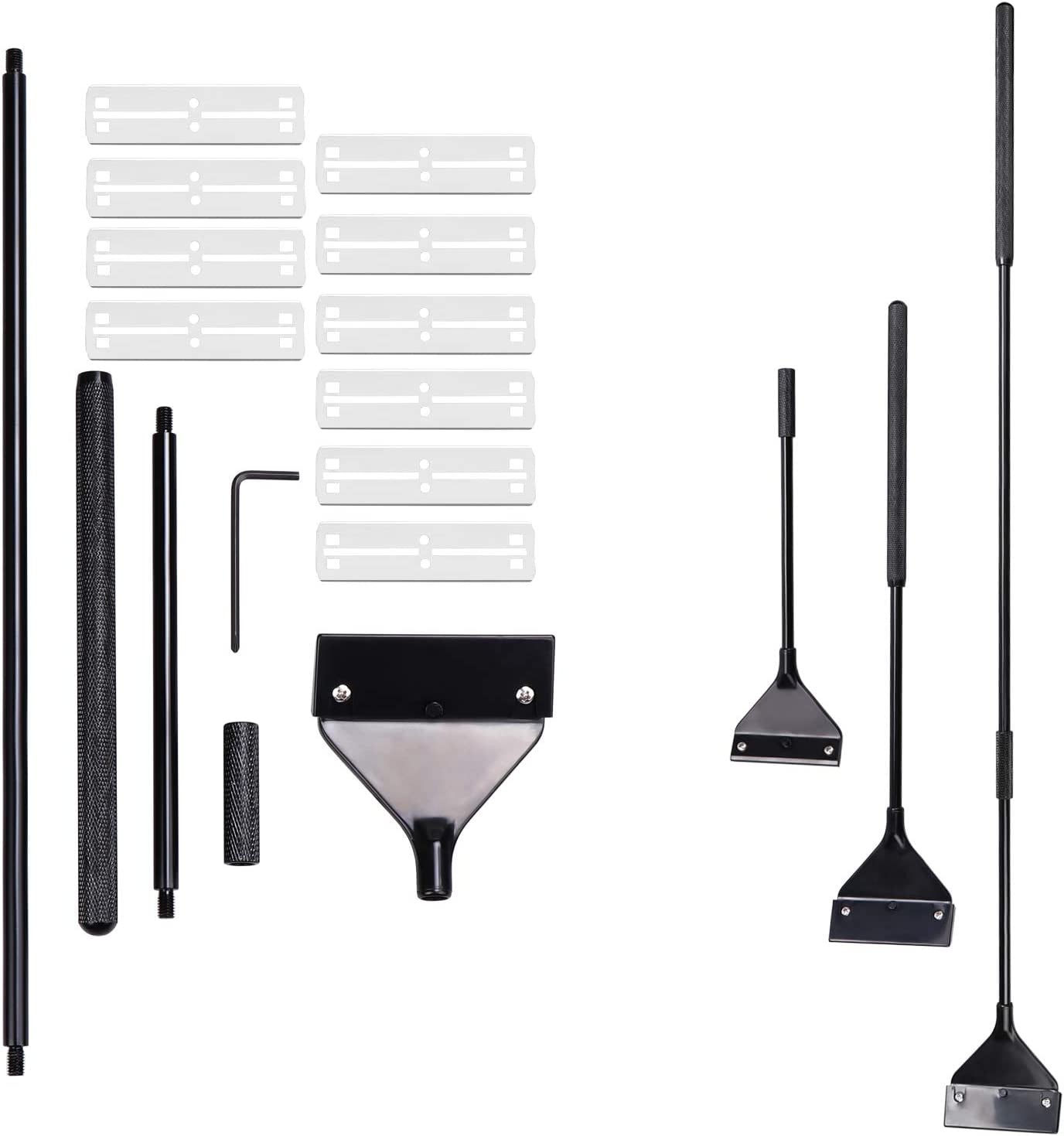 KEESIN 66cm Fish Tank Scraper Aquarium Algae Cleaner Tool Set With ...