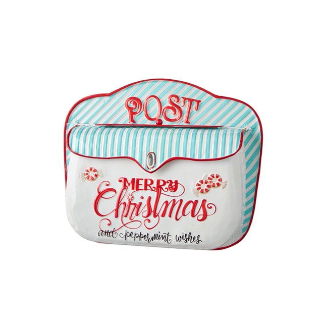 Raz Imports 2021 Peppermint Parlor 13.75-inch Peppermint Wishes ...