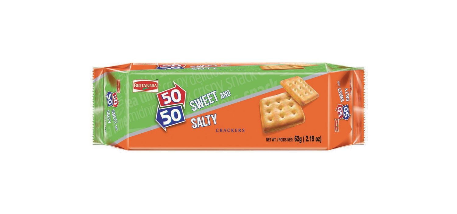Britannia Fifty Fifty, Indian biscuits - Walmart.ca