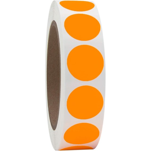 Circle Dot Stickers Color Coding Labels, 3000PCS(6 Rolls,500 Labels ...