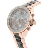 Michael Kors Original Wristwatch, Women's Wren Two-Tone Rose Gold and ...