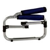 TravelChair 169 Larry Chair, Blue Folding Chair with Steel Frame and ...
