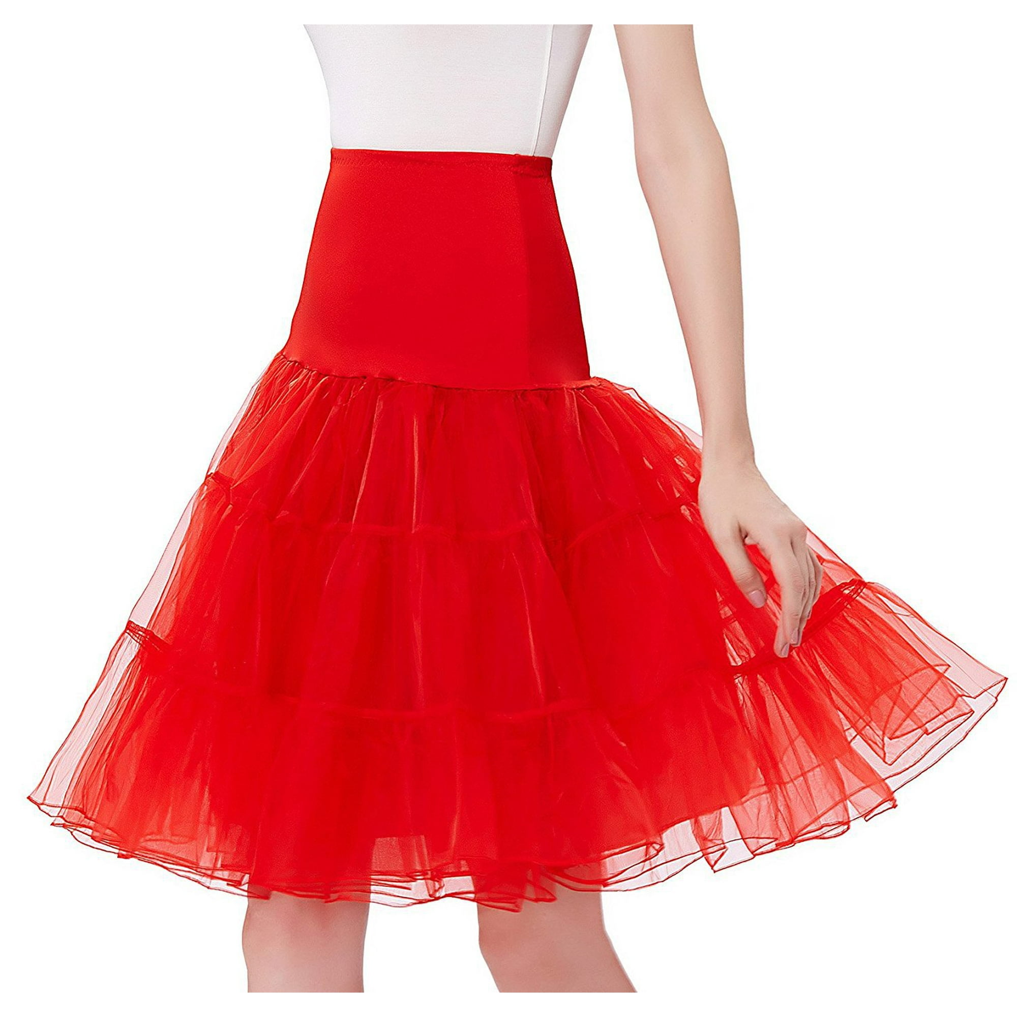 Click here for Redcolourful Womens 50s Petticoat Vintage Rockabil... prices