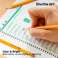 Shuttle Art 350-Pack #2 HB Wood-Cased Pencils with Erasers - Pre ...