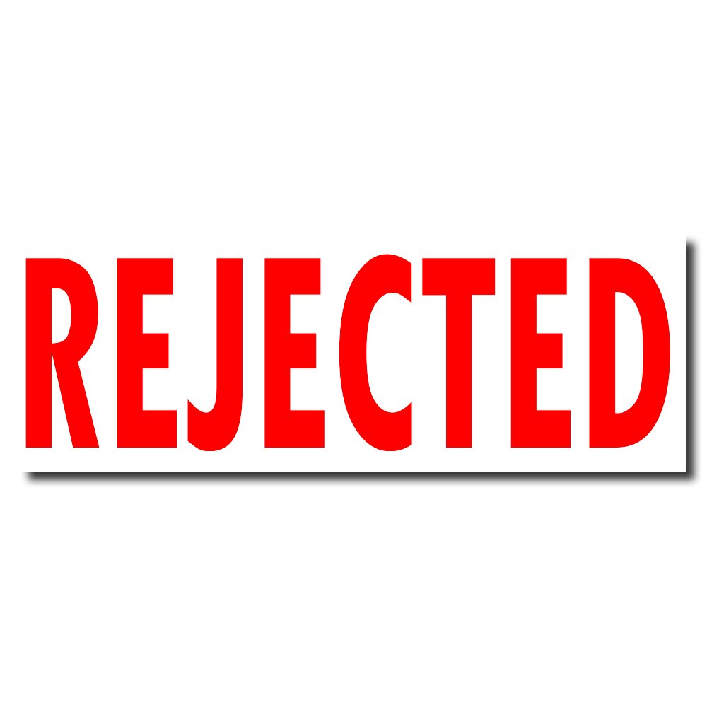 Rejected Stamp Transparent