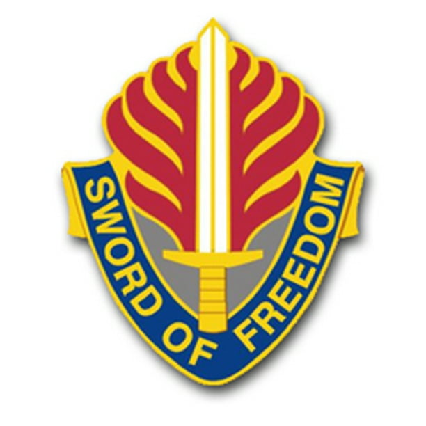 3.8 Inch U.S. Army Europe Command Unit Crest Vinyl Transfer Decal ...