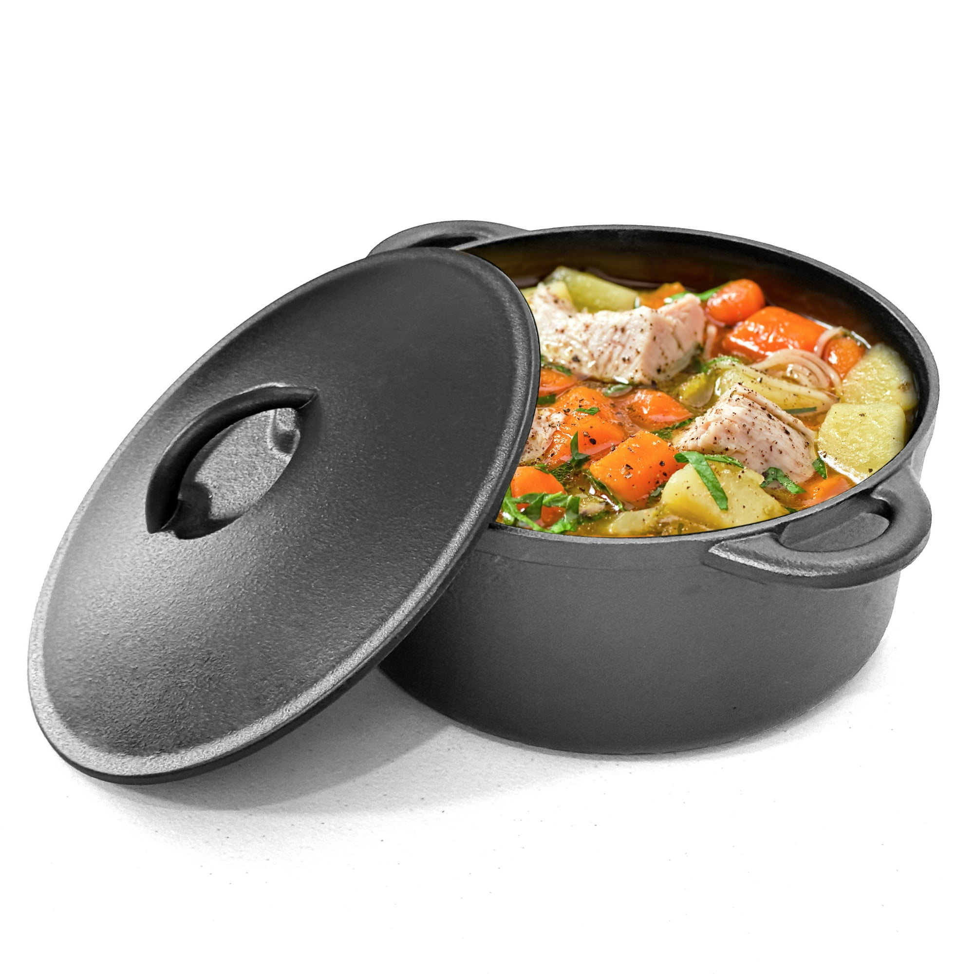 Click here for Cuisiland Pre-Seasoned Cast Iron 5 Quart Dutch Ove... prices