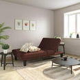 DHP Dexter Futon & Lounger, Modern Convertible Sleeper Sofa Bed for ...