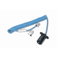 Blue Ox BX88206 7 Way to 6 Way Coiled Electrical Cable - Walmart.com