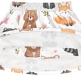 Cartoon Fox Athletic Skirt with Pockets and Built-in Shorts for 3-8Y ...