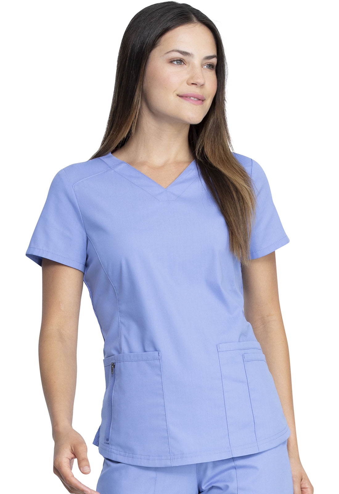 Dickies EDS Signature Scrubs Top for Women V-Neck DK880 - Walmart.com