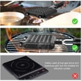 EOTVIA Stove Top Waffle Maker Double Side Waffle Baking Pan, Easy Clean ...