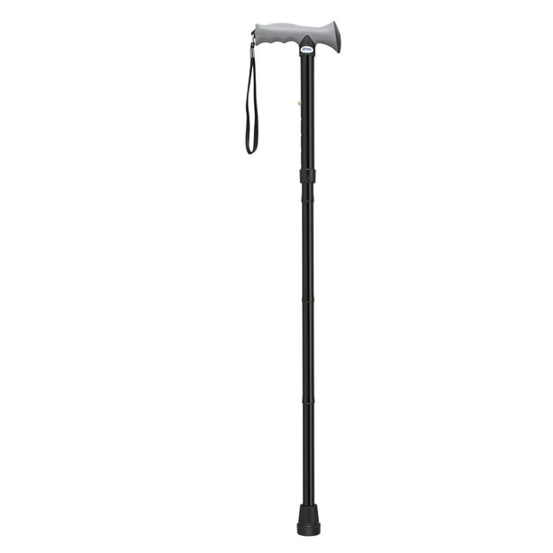 Drive Medical Adjustable Lightweight Folding Cane with Gel Hand Grip ...