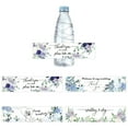 24Pcs Green Plant Floral Water Bottle Wraps Sticker for Showers ...