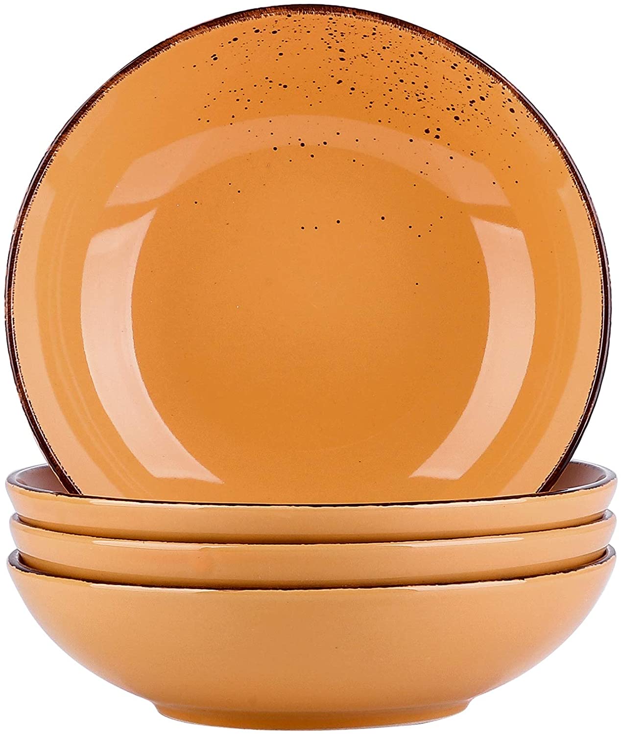 Vancasso, Series Navia, 4-Piece Stoneware Soup Plate Dinnerware Set ...