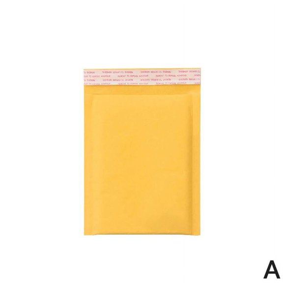 Apooke 10 Pcs Kraft Bubble Mailers Yellow Padded Mailing Bags Paper ...