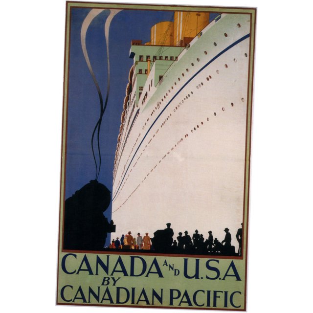 Best Posters Canadian Pacific Mini Poster 11Inx17In 11x17 Poster Color ...