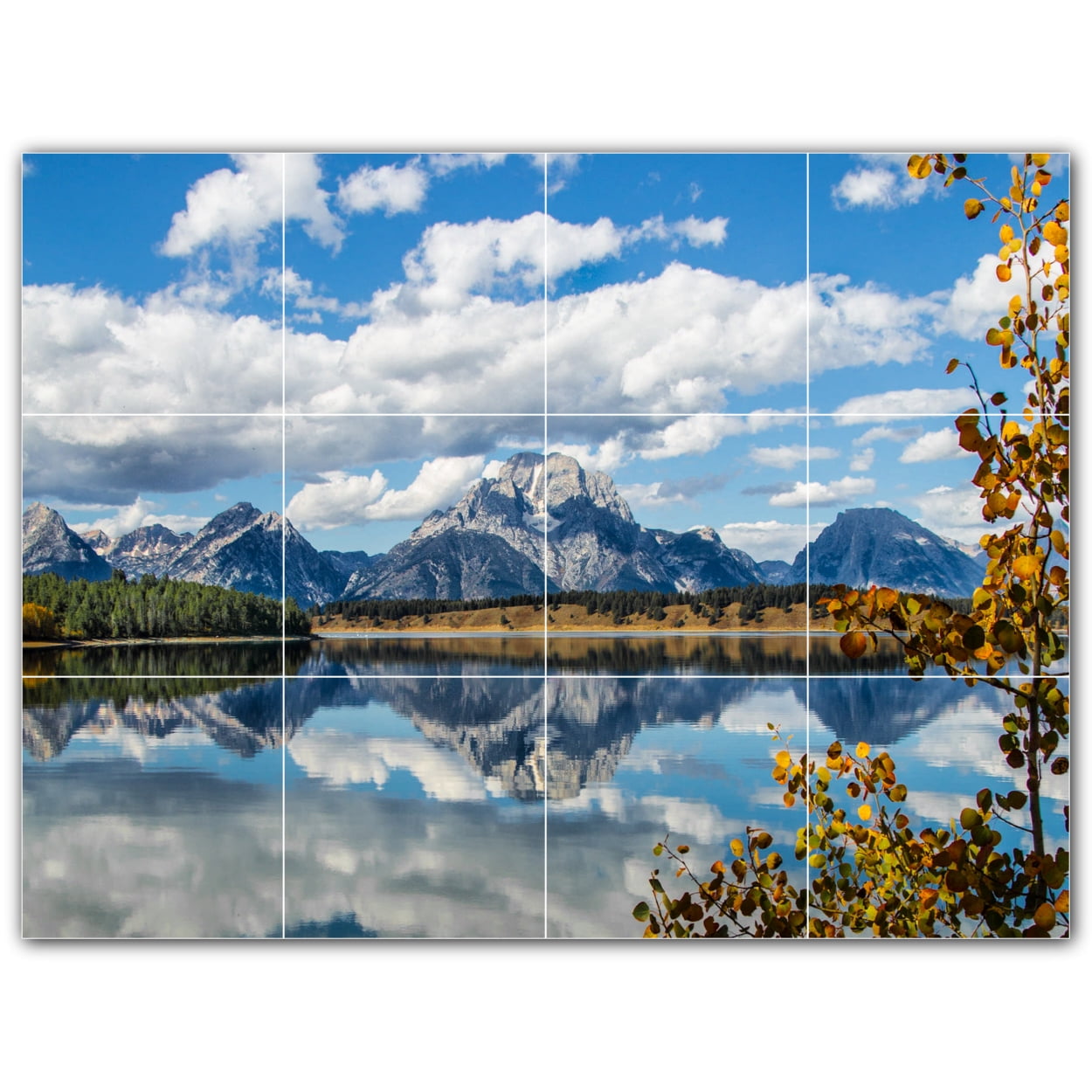Picture-Tiles.com: Mountains Ceramic Tile Wall Mural WAL500847-43M. 24 ...