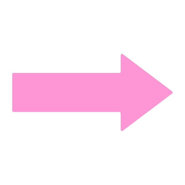 LiteMark 12" Durable Heavy Duty Safety Floor Marking Arrows Heavy Foot ...