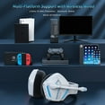 BINNUNE Wireless Gaming Headset with Microphone for PS5 PS4 Switch PC ...