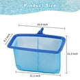 Innens Swimming Pool Net Leaf Rake Mesh Skimmer w/Telescopic Pole Pools ...
