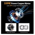 24 Inch Industrial Drum Fan, High Velocity Floor Fan, 3 Speed Heavy ...