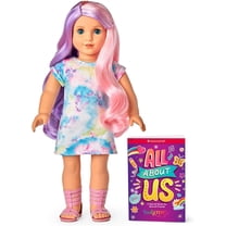 American Girl Truly Me 87 18 inch Doll Pink Hair Blue Eyes - Walmart.com