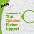 Bounty The Quicker Picker Upper, Absorbent White Paper Towels, 12 Giant ...