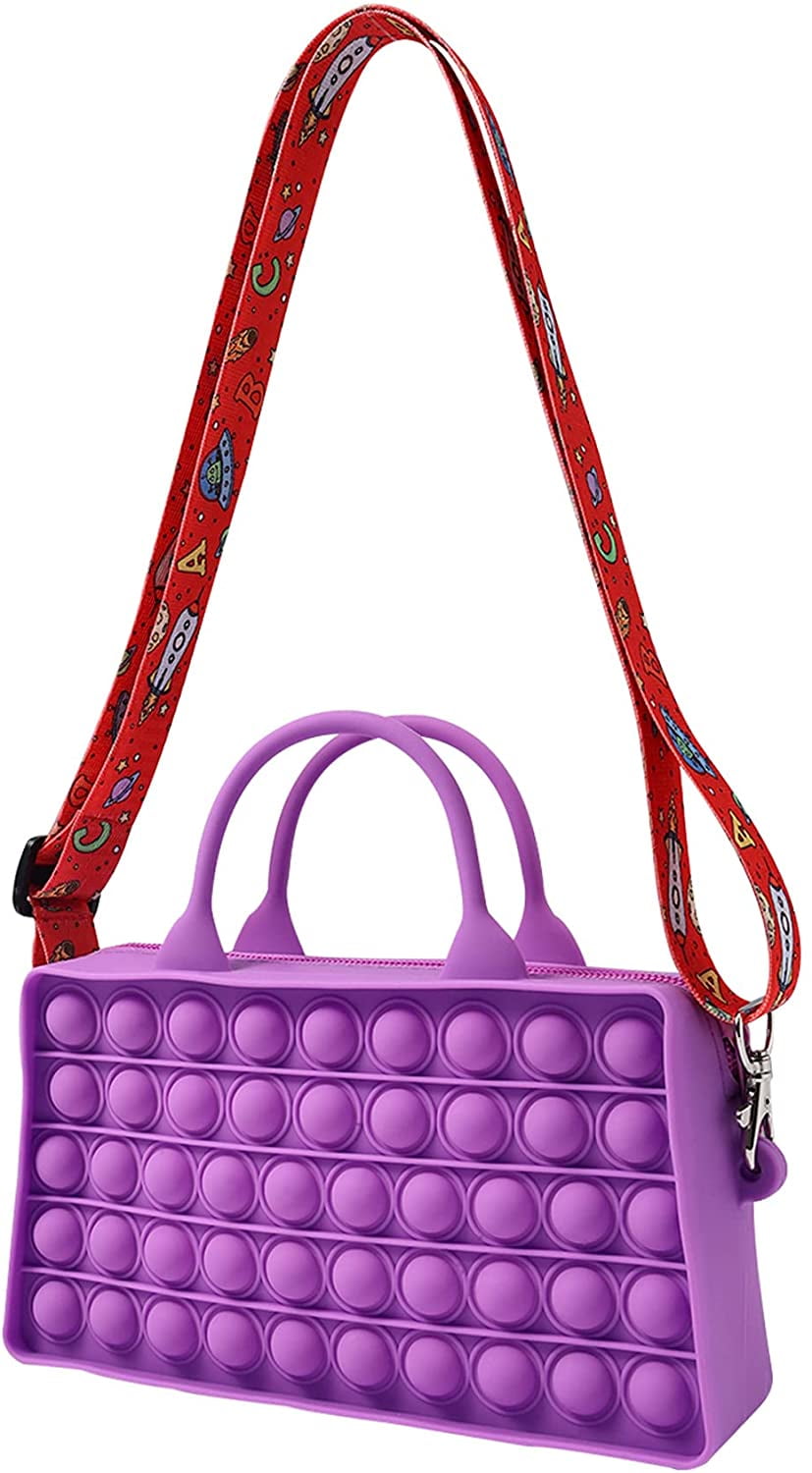 COUTEXYI Pop Fidget Toys It Crossbody Bags for Women Girls, Crossbody ...