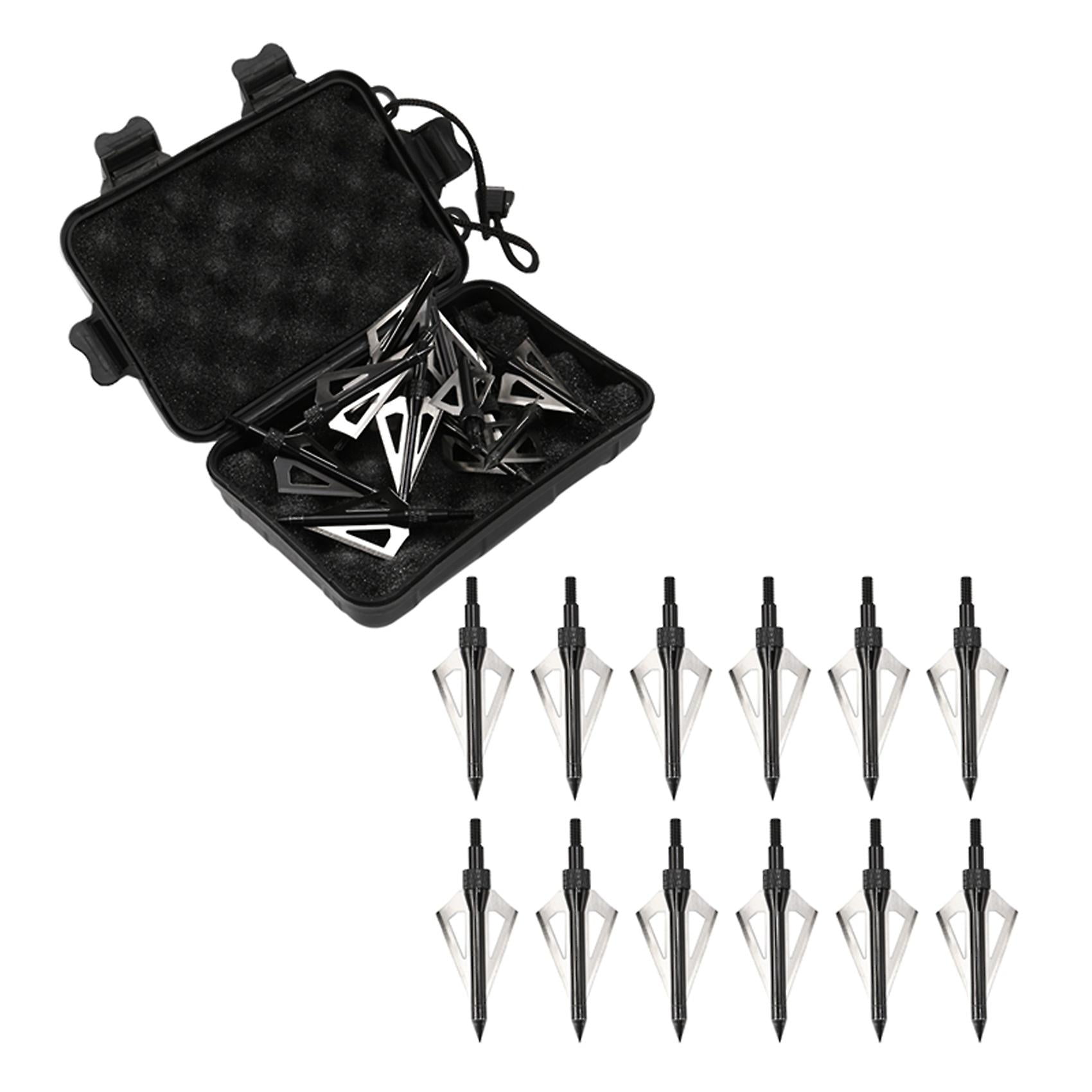 Click here for 12pcs 3 Blades Hunting Archery Broadheads 100 Grai... prices