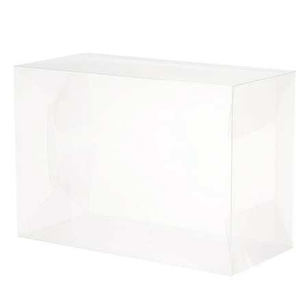 Clear Plastic Gift Boxes Black 4X4X4" Event Party Favor 12 Pack ...