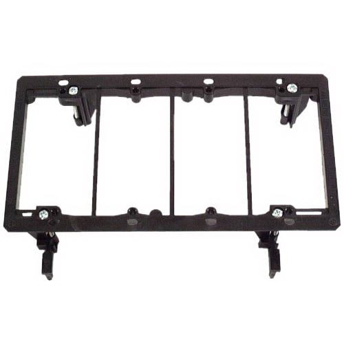 IEC WBE4A Wall Box Eliminator Four Gang Bracket Low Voltage - Walmart.com