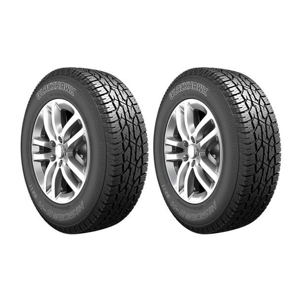 PAQUETE DE 2 LLANTAS - 235 70 R16 BLACKHAWK HA11 VT LB 106S | Walmart ...