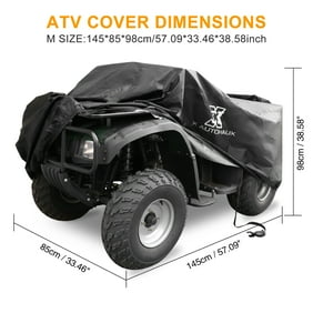 Classic Accessories QuadGear ATV Storage Cover, Fits ATVs 80"L x 44"W x ...