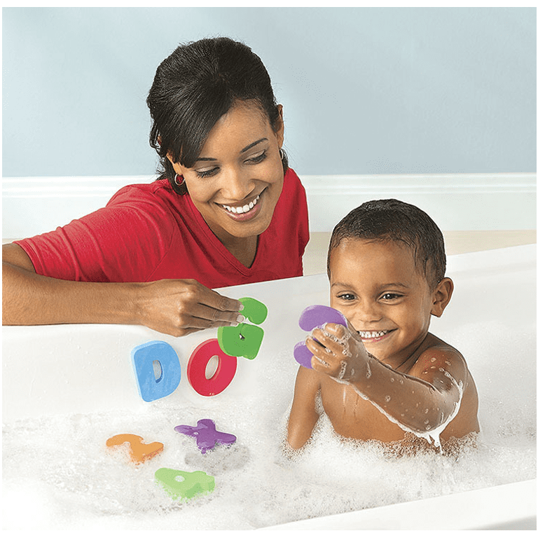 Foam Bathtub Letters