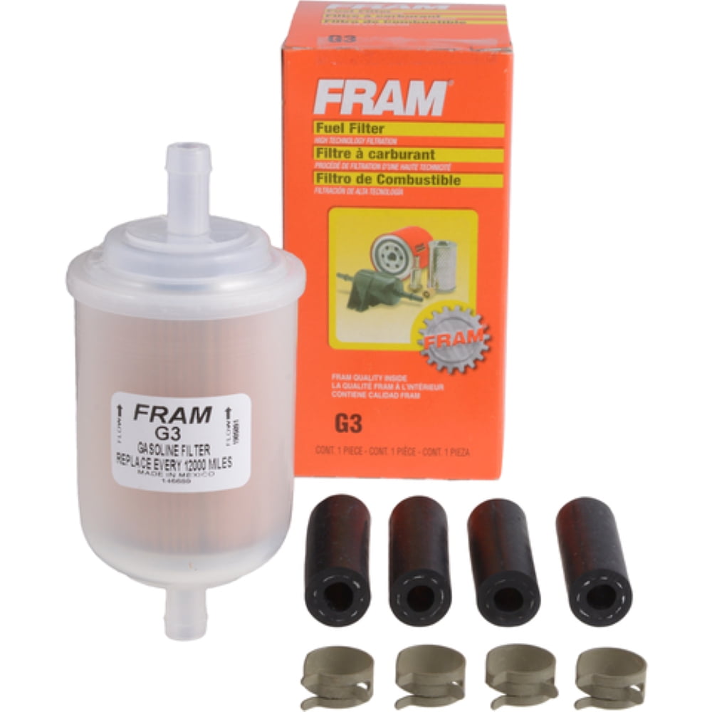 FRAM Fuel Filter, G3, for Select Caterpillar, Lincoln, Pontiac and ...
